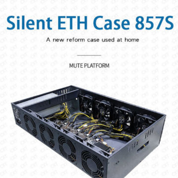 China Mining Rig Case 8 GPU Mining Case with 4 Powerful Cooling Fans ...