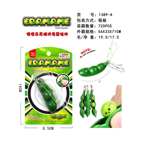 China Cheap squeeze a bean extrusion pea soybean stress relieving toys ...