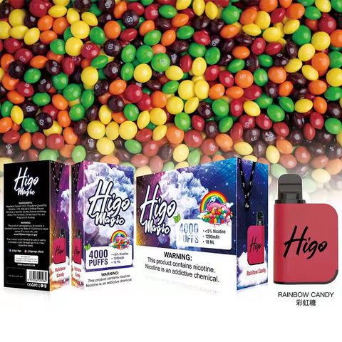 China Higo4000puffs Disposable electronic cigarette vape pod device ...