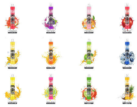 China RGB glowing QUIZZ MESH COIL RGB Flash 4000 puffs disposable vape ...
