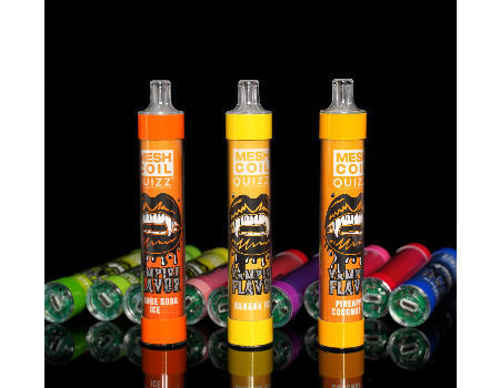 China RGB glowing QUIZZ MESH COIL RGB Flash 4000 puffs disposable vape ...