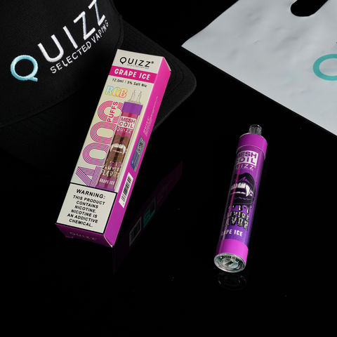 China RGB glowing QUIZZ MESH COIL RGB Flash 4000 puffs disposable vape ...
