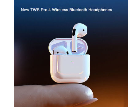 China TWS Pro 4 Bluetooth 5.0 Wireless Headphones TWS Earburds Sports ...