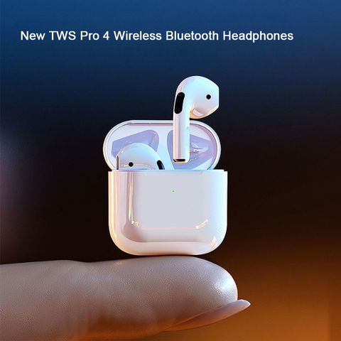 China TWS Pro 4 Bluetooth 5.0 Wireless Headphones TWS Earburds Sports ...