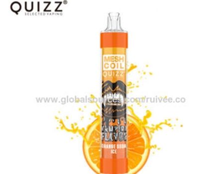 China RGB glowing QUIZZ MESH COIL 4000 puffs Pre-filled vape e ...