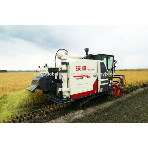 China WORLD BRAND Agriculture self-propelled whole-feeding combine ...
