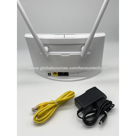 China 300Mbps 4G LTE CPE, witth RJ11, sim card cat4 home wireless ...