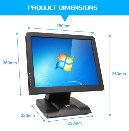 China LIFPOS 15" Single display low cost touch pos machine for small ...