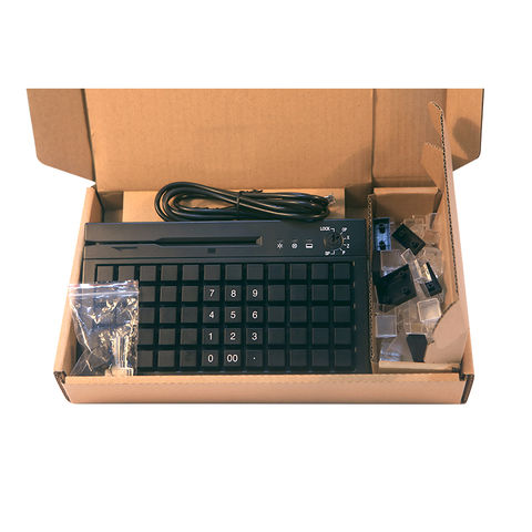 China LIF 50 keys compact pos keyboard small sized full programmable ...