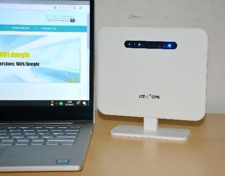 China Indoor 4G wifi router with battery, 4G CPE hotspot router, 4G WFi ...