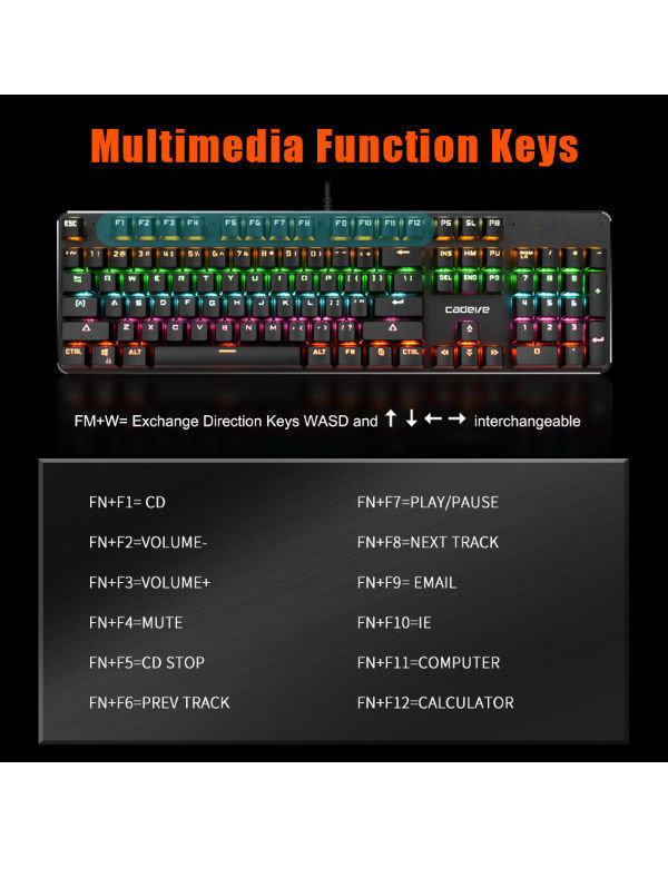 China Mechanical Keyboard, Mechanical Switch Gaming Keyboard with RGB ...