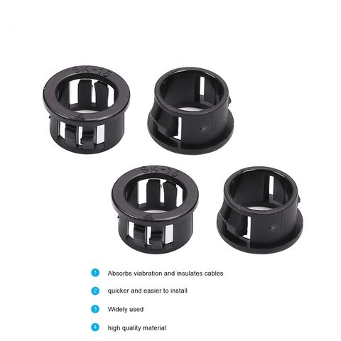 China Black Snap Bushing Nylon Snap in Cable Hose Bushing Grommet ...