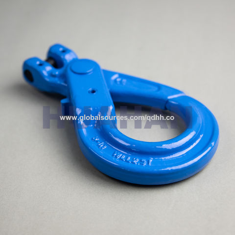 Sling Hook 1/2" Clevis With Latch - Grey G100 Alloy Steel, 15,000 Lb ...