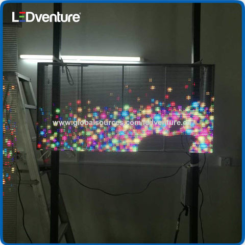 China High Quality P7.8x15.6 Indoor LED Transparent Display Panel on ...
