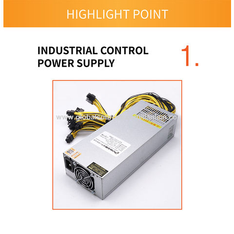 China 2u Mining power supply Mining PSU 2000w Critically acclaimed high ...