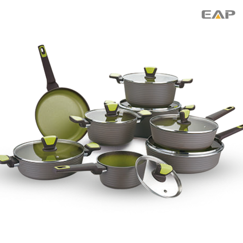 China Premium die cast Cookware Forged Cookware set on Global Sources ...