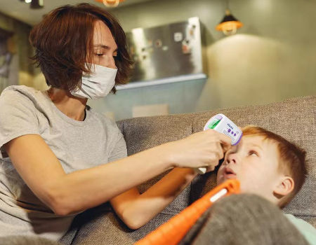 CE FDA GP-300 Medical Infrared Forehead Thermometer Handheld Digital ...