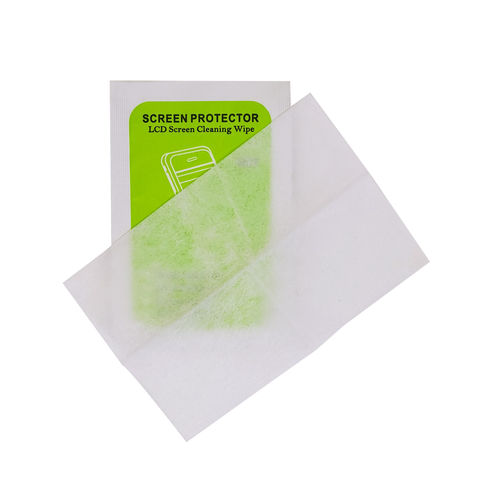 China Factory Customized Logo Pre Moistened Wipes LCD Screen Protector ...