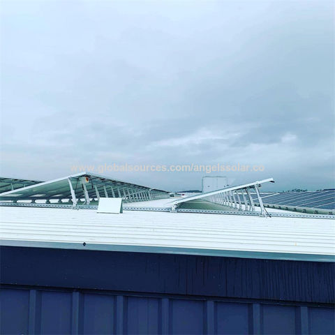 China Trapezoidal Metal Roof Brackets Solar Mounting System Support ...