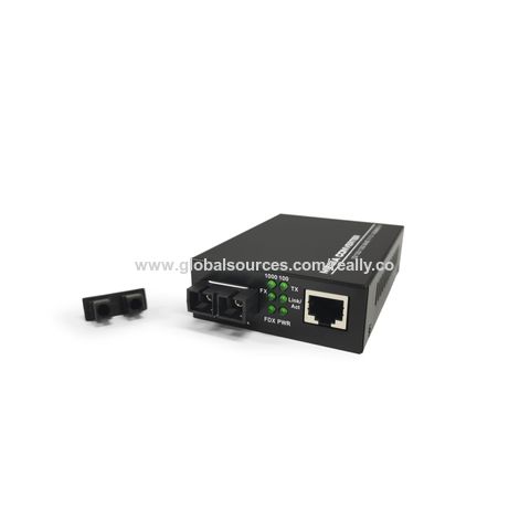 China Gigabit Ethernet Fiber Media Converter 10/100/1000M Single-Mode ...