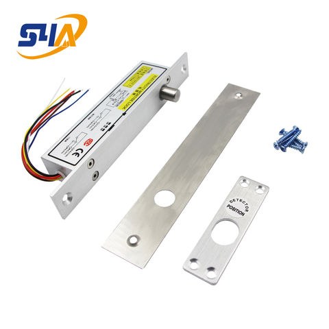 China Electric Drop Bolt Door Lock With Signal on Global Sources ...