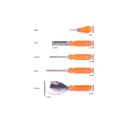 China Stainless Steel Mini Carving Tools 5 Pieces Pumpkin Carving Tools ...