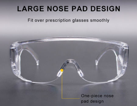 China Anti Fog Protective Eyewear PPE Medical Isolation Safety Glasses ...