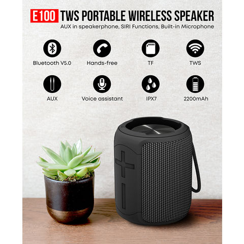 China Ozzie E100 Bluetooth Speakers Premium Stereo Portable Wireless Speaker with Patented ...