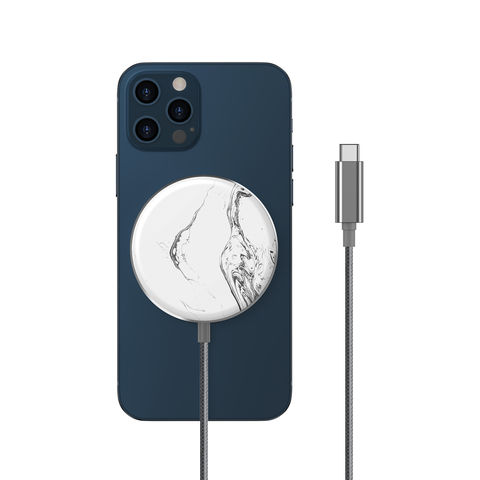 China Marble Magnetic Transfer Temperature Charging Pucks,Suitable For ...