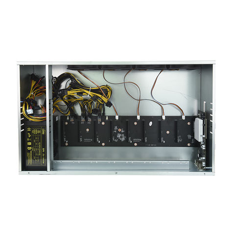 China Factory 8 GPU top sale mining motherboard case miner farm for ...