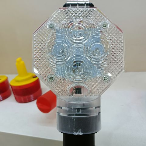 China Hand-held warning light Traffic road warning LED lamp bead ...