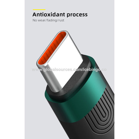 China 5A 100W type C to type C PD cable with Emarker chip , inside 6 ...