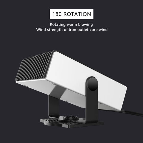 China 360 Rotating Portable 800W Car Air Heater Defrosting Defogging ...