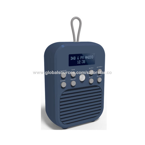 China Waterproof DAB+ Shower Radio with LCD Display Aux-in Jack and ...