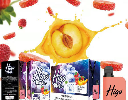 China 4000 puffs Higo disposable cigarette rechargeable vape kits high ...