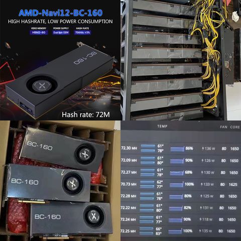 China Amd bc160 Video Graphic Cards Xfx Rx 5700xt bc-160 gpu Gaming ...