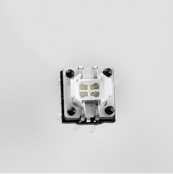 China 8 pin DPDT PCB mini push button switches 3 color LED Illuminated ...