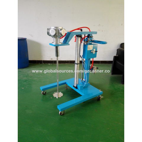 China Trolley Type Explosion-proof Air (pneumatic) Lift Mixer on Global ...
