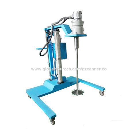 China Explosion-proof Trolley Type Pneumatic IBC Lifting Mixer on ...