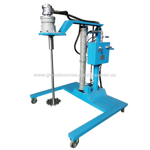 China Explosion-proof Trolley Type Pneumatic IBC Lifting Mixer on ...