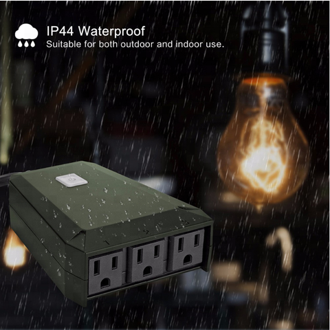 China IP44 Waterproof Tuya Alexa Remote Timing Control Wifi Smart Power ...