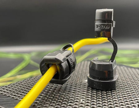 China Round Strain Relief Bushing Electric Cable Protection Cord Buckle ...