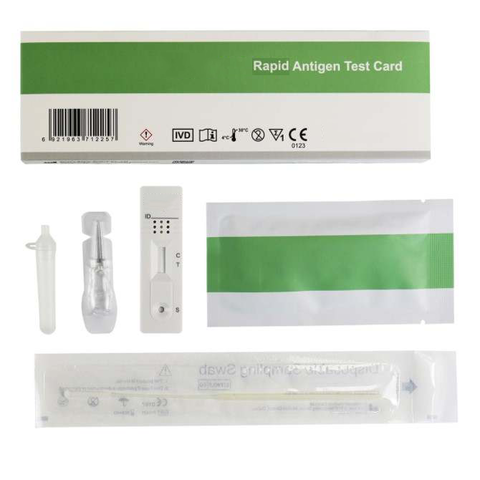 China Antigen rapid testing kits swab quick test kit rtk antigen Test ...