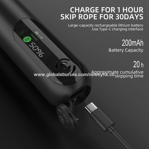 China Smart voice Bluetooth fitness jump rope for home sports with App ...