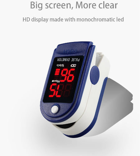 China Oxygen saturation device LED display with 8 seconds fast ...