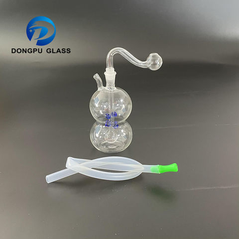 China Bubbler glass oil bubbler animal oem pyrex smoking pipe silicone ...