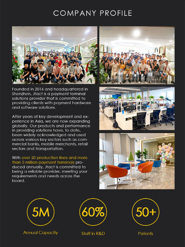 China Wholesale Smart ECR S60 Buy JTact POS Terminals with 80mm Printer ...