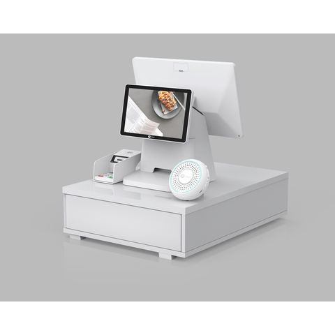 China Smart Dual Touch Screen PC POS for Cashier Register POS System ...