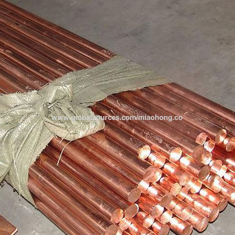 China Selling-hot Copper Rod/Copper bars 99.99% red copper rod on ...