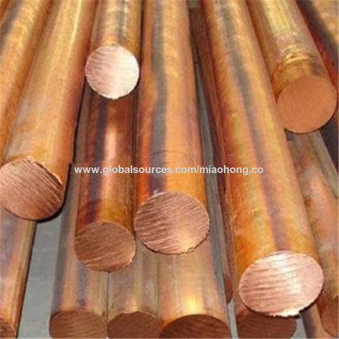 China Selling-hot Copper Rod/Copper bars 99.99% red copper rod on ...